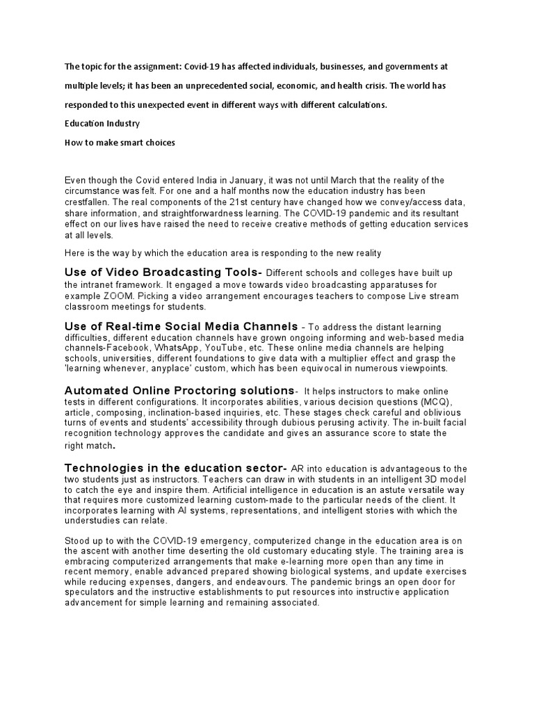 How To Make Smart Choices | PDF | Educational Technology | Artificial ...