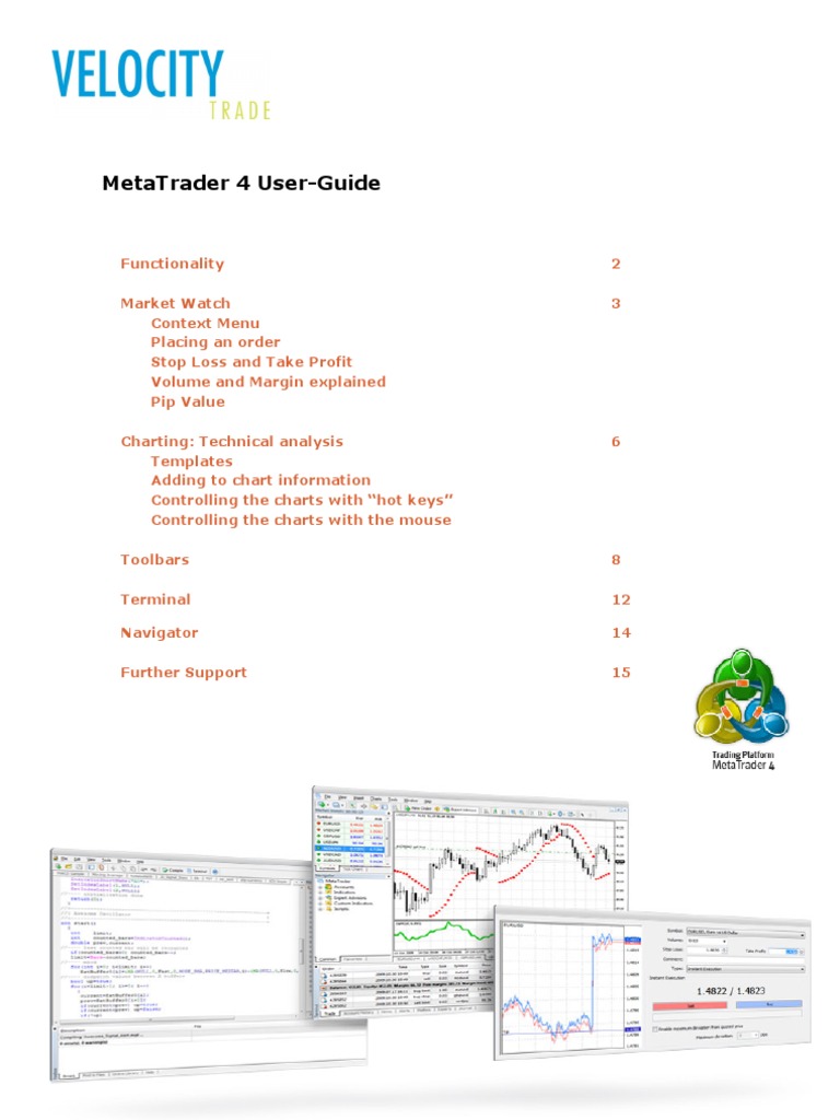 MT4 Userguide | PDF | Icon (Computing) | Technical Analysis