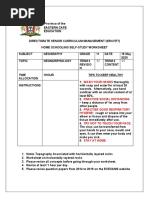 Geography Grade 11 Term 2 Week 1 - 2020 | PDF