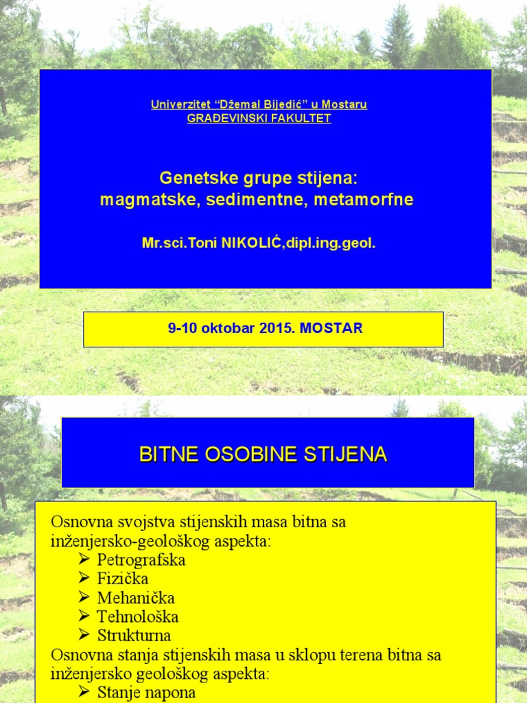 Stijene I Minerali | PDF