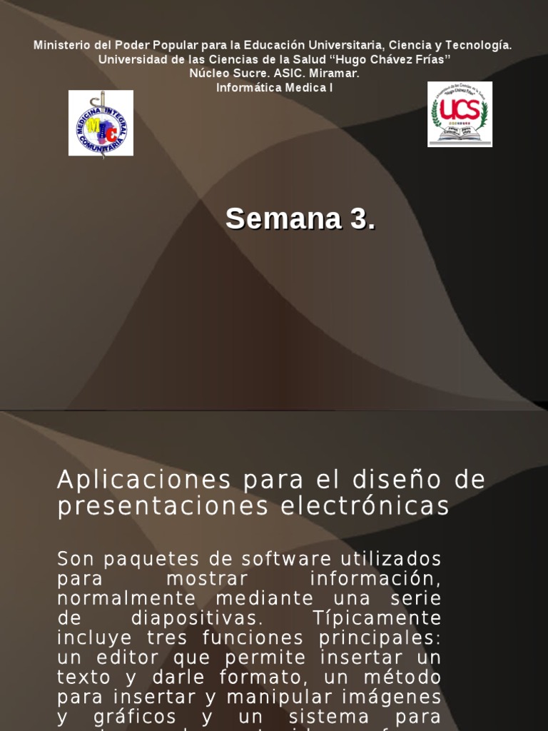 Aplicaciones para el diseño de presentaciones electrónicas: Microsoft PowerPoint | PDF ...