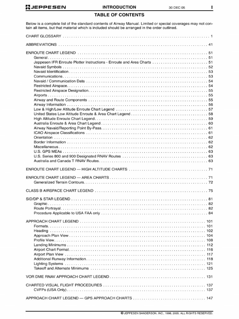 Jeppesen Text General | PDF