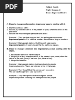 Verb Patterns Exercises | PDF