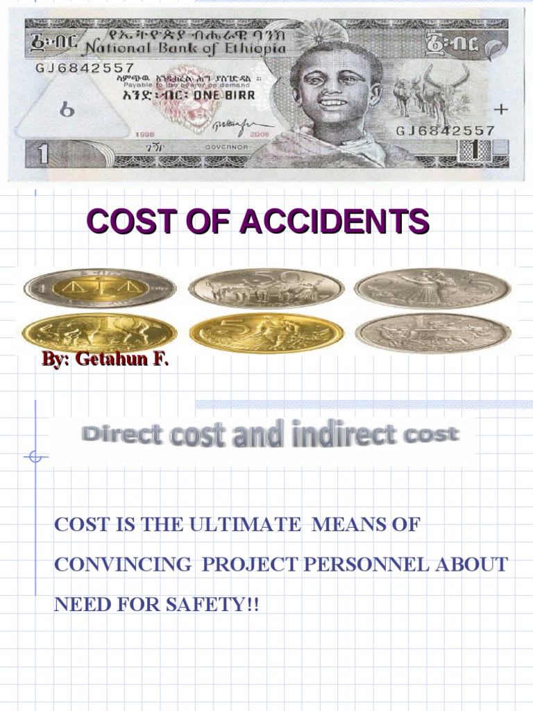 Cost of Accidents | PDF | Workers' Compensation | Cost