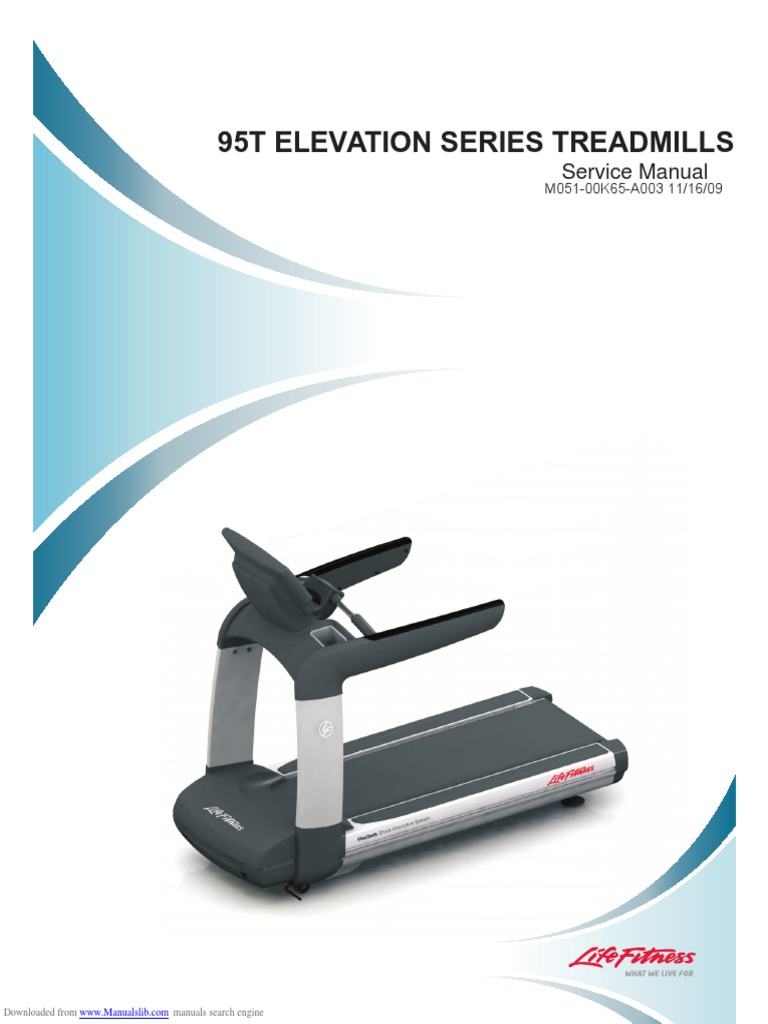 95T Elevation Series Treadmills: Service Manual | PDF | Troubleshooting ...