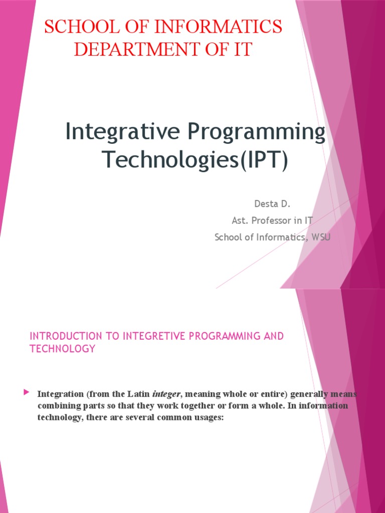 Intro to Integrative Programming | PDF | Html Element | Class (Computer ...