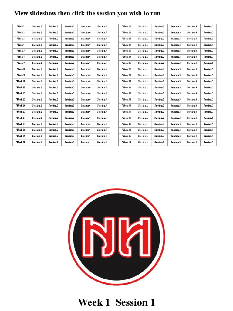 Numeracy Ninja Weekly Sessions | PDF | Numbers | Arithmetic