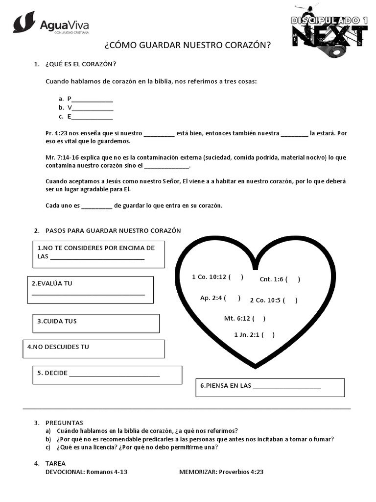 Cómo Guardar Nuestro Corazón | PDF | Relaciones personales, crianza y ...