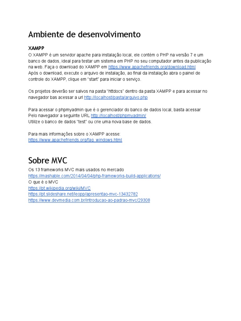 Curso PHP & Codeigniter 4 | PDF | Model-View – Controller (MVC) | Php