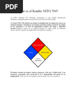 Rombo de Seguridad NFPA 704 | PDF