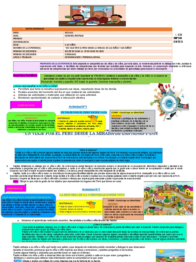 Experiencia de Aprendizaje N 7 de Aprendo en Casa | PDF | Quinua | Perú