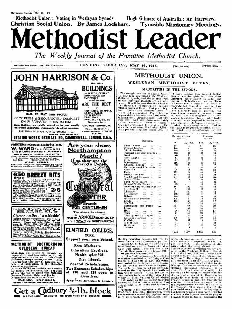 Methodist Leader Weekly Journal | PDF | Methodism | Protestant ...