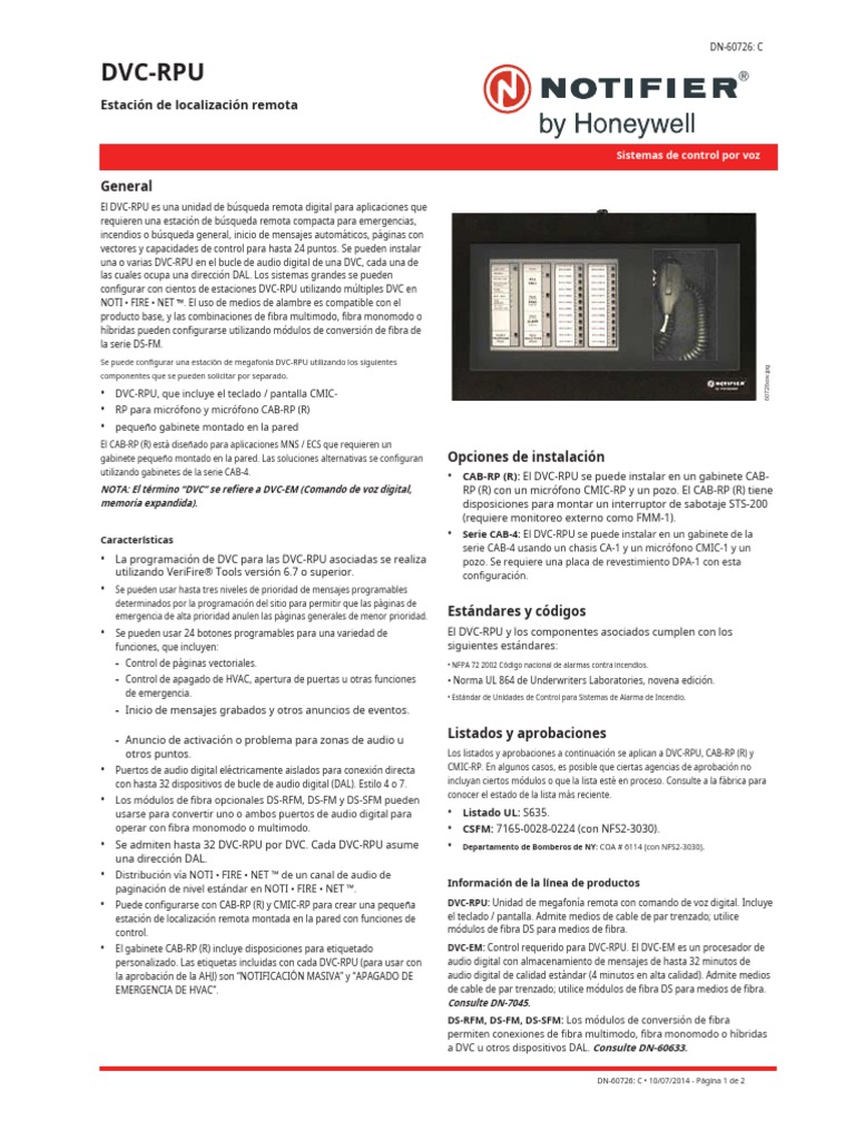 3 - DVC - Rpu - Español | PDF | Micrófono | Fibra óptica