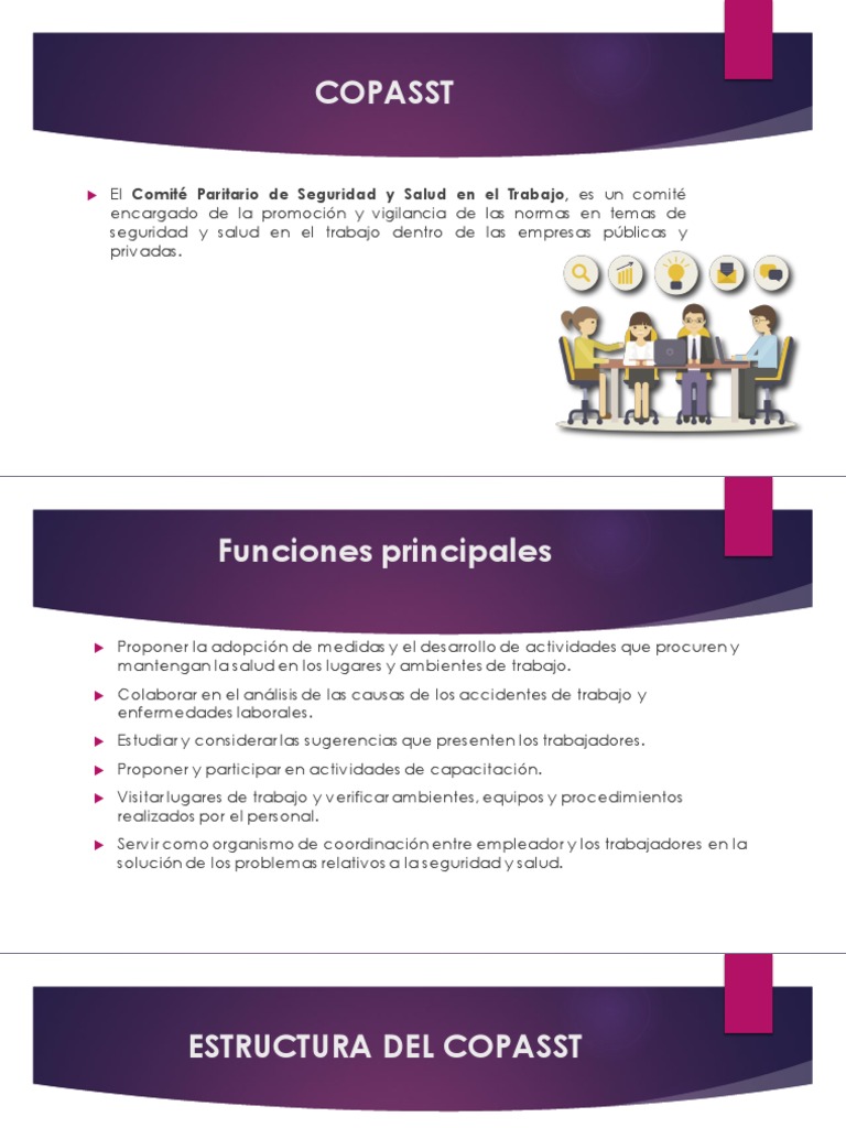 Copasst Exposicion | PDF | Seguridad y salud ocupacional | Labor