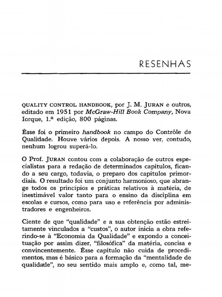 Quality Control Handbook | PDF | Business | Science