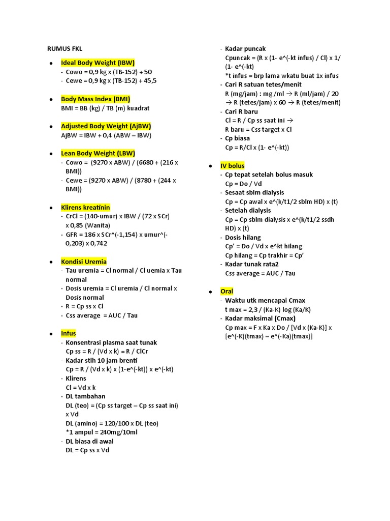 RUMUS | PDF | Symptoms And Signs | Organ (Anatomy)