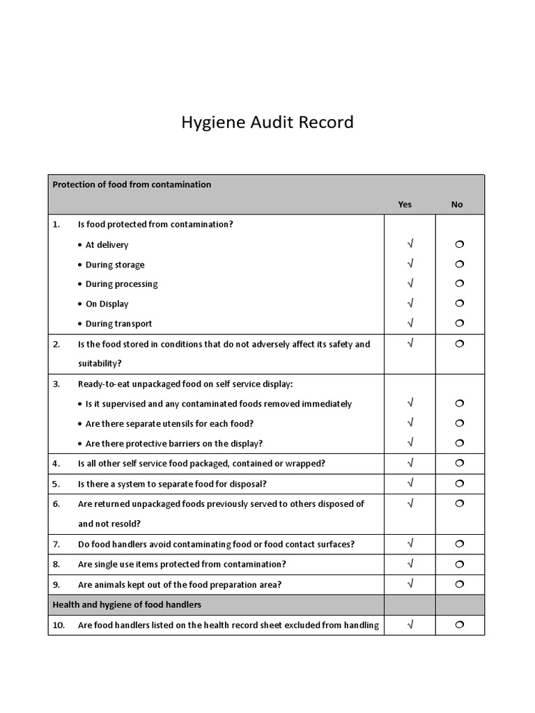 SITXFSA001 Use Hygienic Practices For Food Safety-Signed | PDF ...