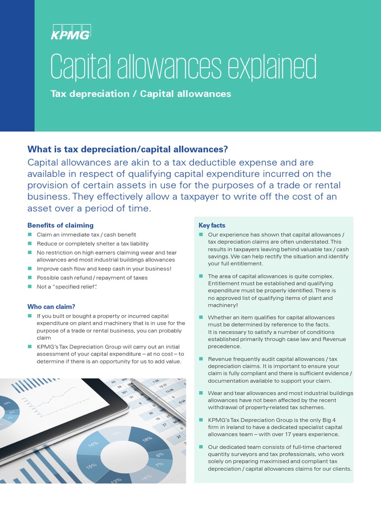 Ie Capital Allowances Explained | PDF | Taxpayer | Leasehold Estate