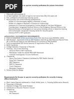 New Security License Application Form PDF | PDF | Security Guard ...