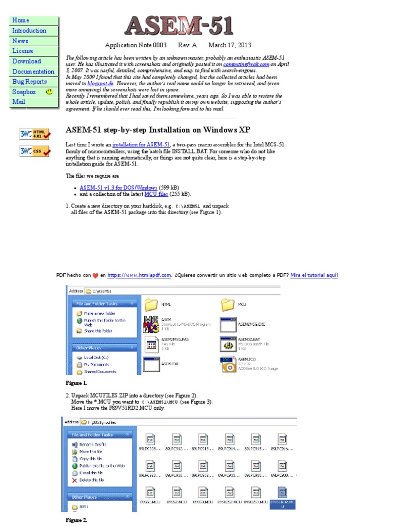 Asem 51 Installation Guide For Xp Pdf Microsoft Windows Microsoft