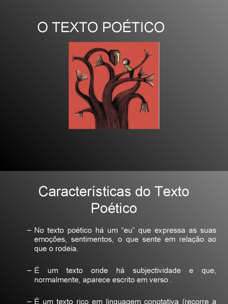 O Texto Poético | PDF | Métrica (poesia) | Eufonia
