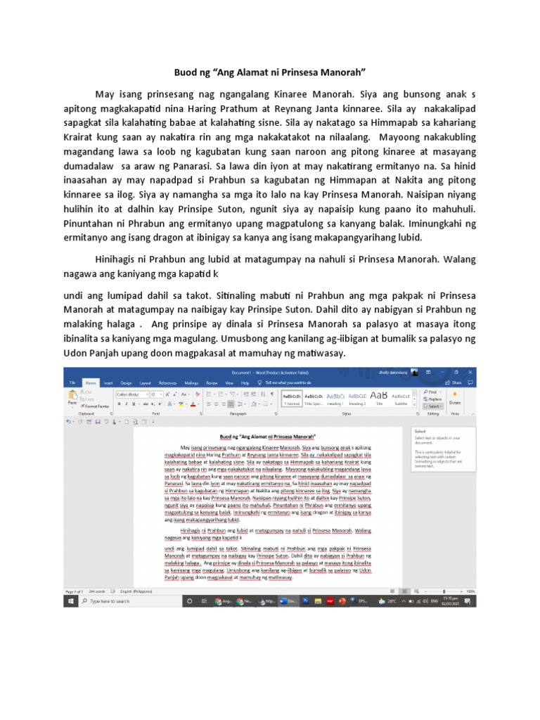 Buod | PDF