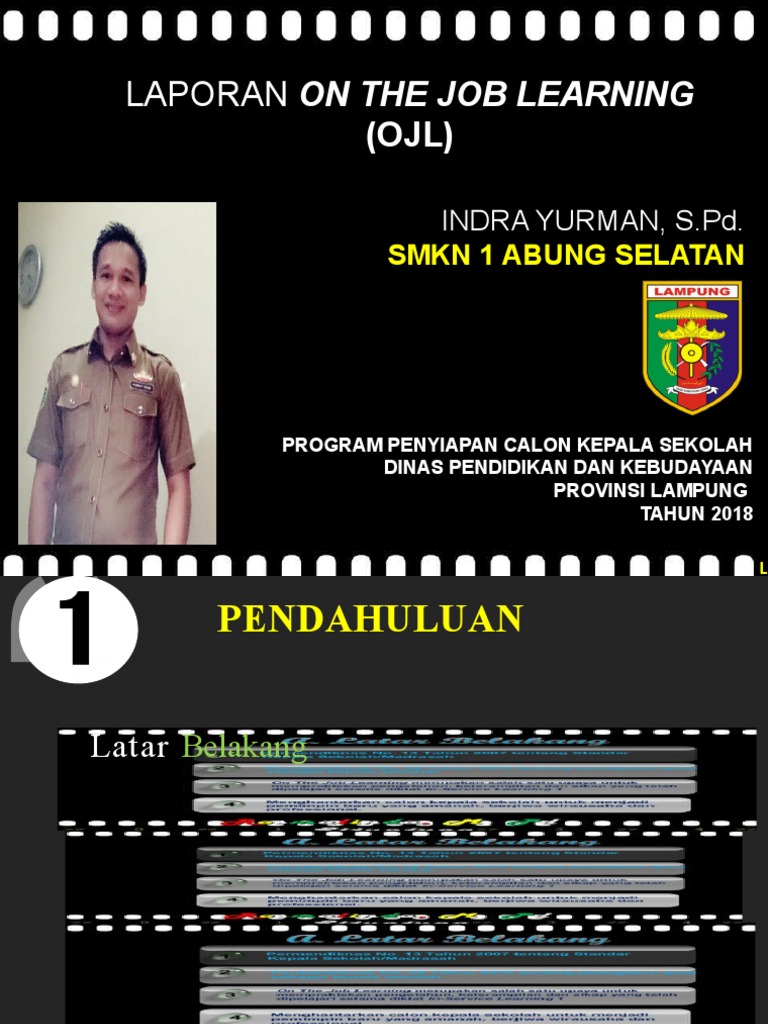 Laporan On Job Learning | PDF