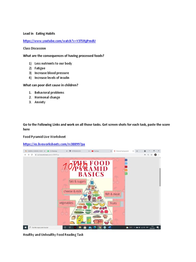 Impact of Processed Foods on Health | PDF | Career & Growth