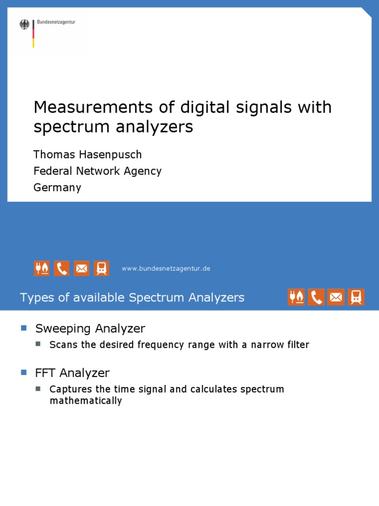 Measurements Digital Signals With Spectrum Analyzers | PDF | Computer ...