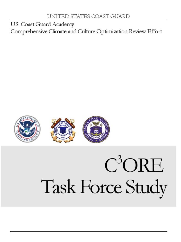 U.S. Coast Guard Academy Comprehensive Climate and Culture Optimization ...