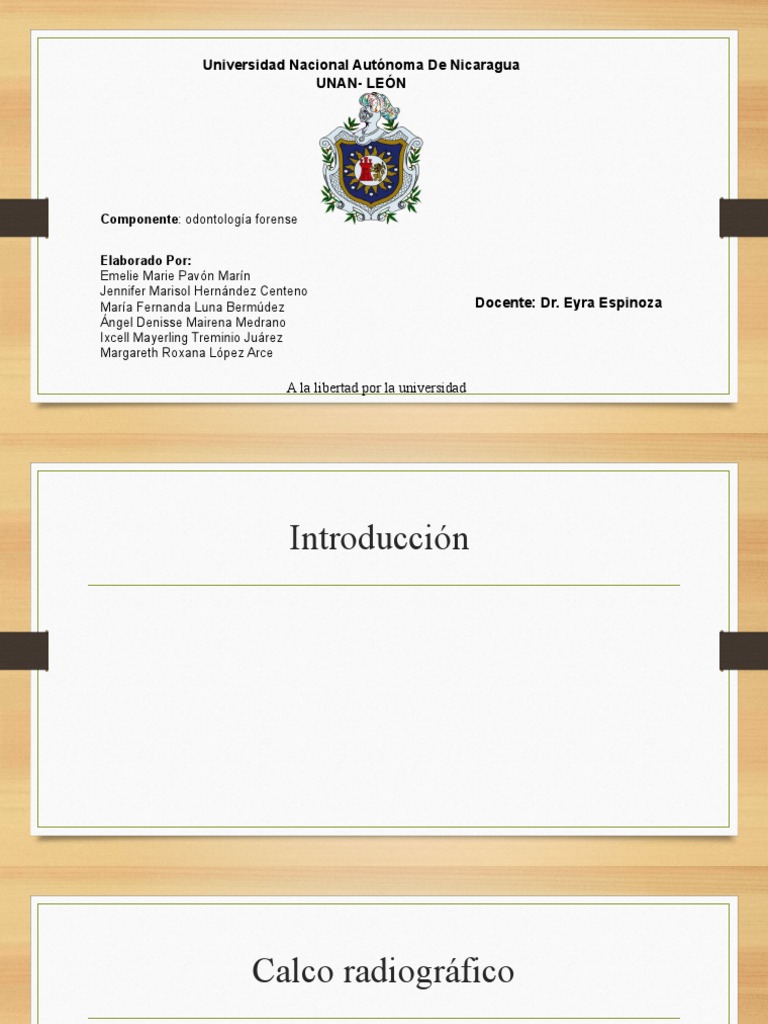 Importancia y Definicion Calco R | PDF | Rayo X | Medicina CLINICA