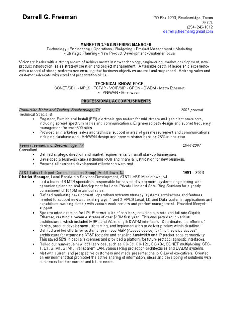 Vice President Product Marketing in New York City New York Resume ...