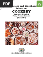 Dessert Classifications and Features | PDF | Desserts | Breads