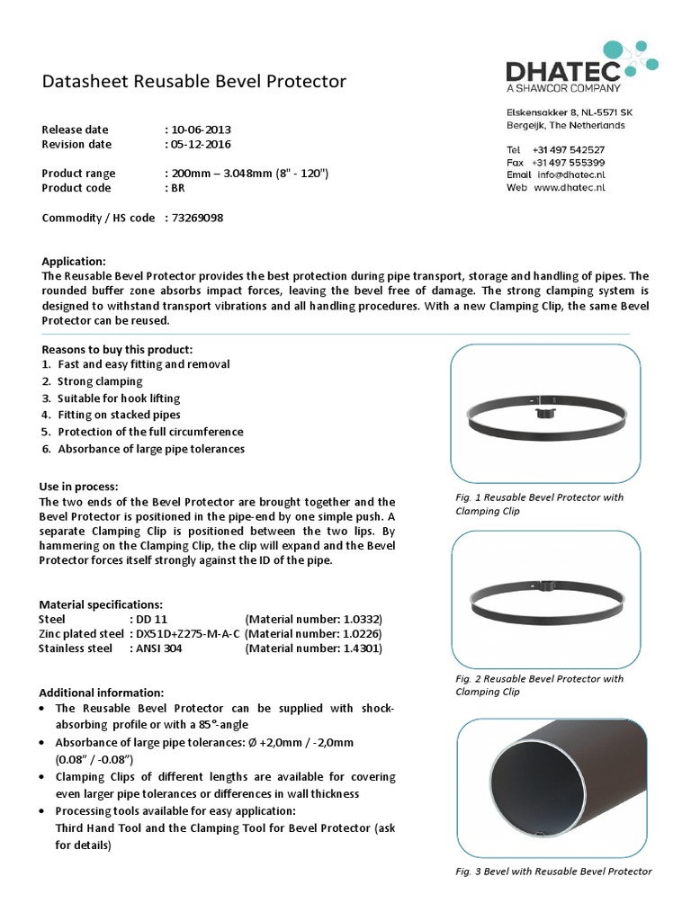PDS en Dhatec Reusable-Bevel-Protector | PDF