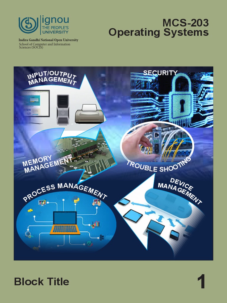 MCS-203 Operating Systems | PDF | Operating System | Computer Program