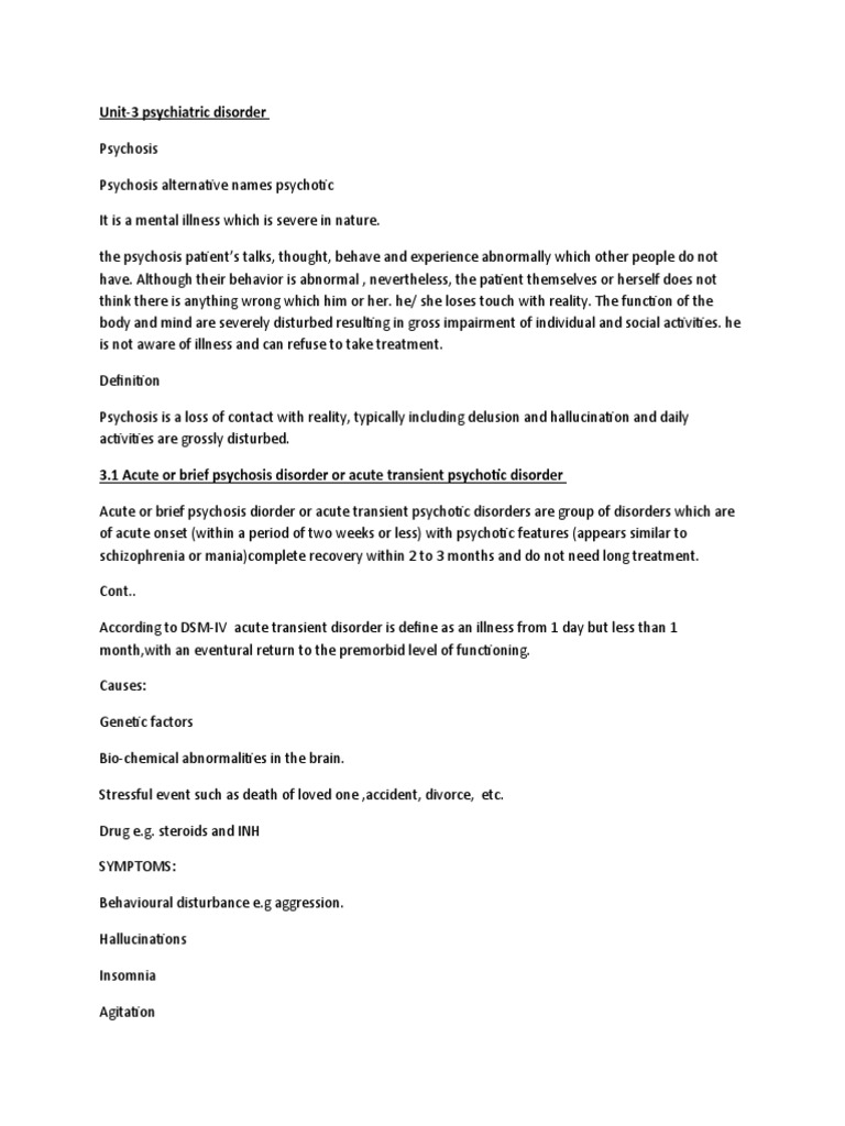 Understanding Psychosis and Schizophrenia | PDF | Psychosis | Schizophrenia