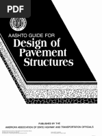 AASHTO 1993 Guide For Design of Pavement Structures | PDF