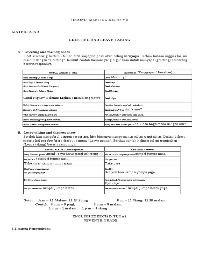 Tugas BDR Kelas 7 2 | PDF