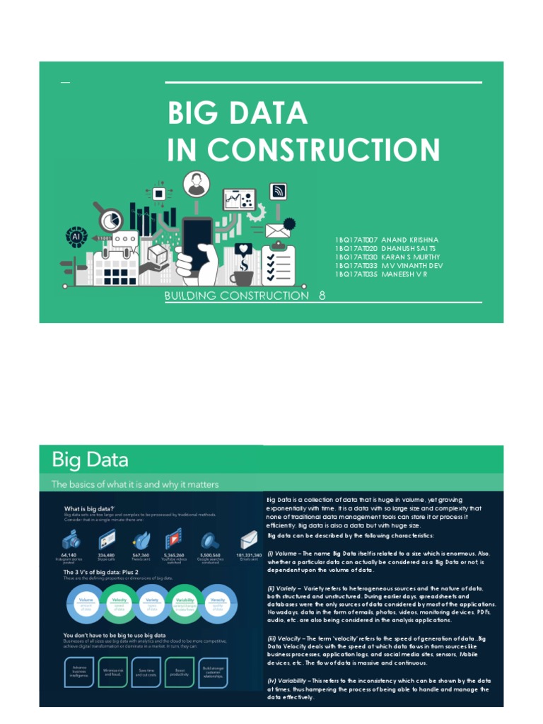 Big Data in Construction | PDF | Building Information Modeling | Big Data