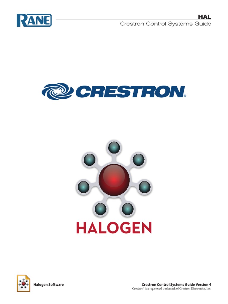 Halogen Software Crestron Control Systems Guide Version 4 | PDF | Ip Address | Port (Computer ...