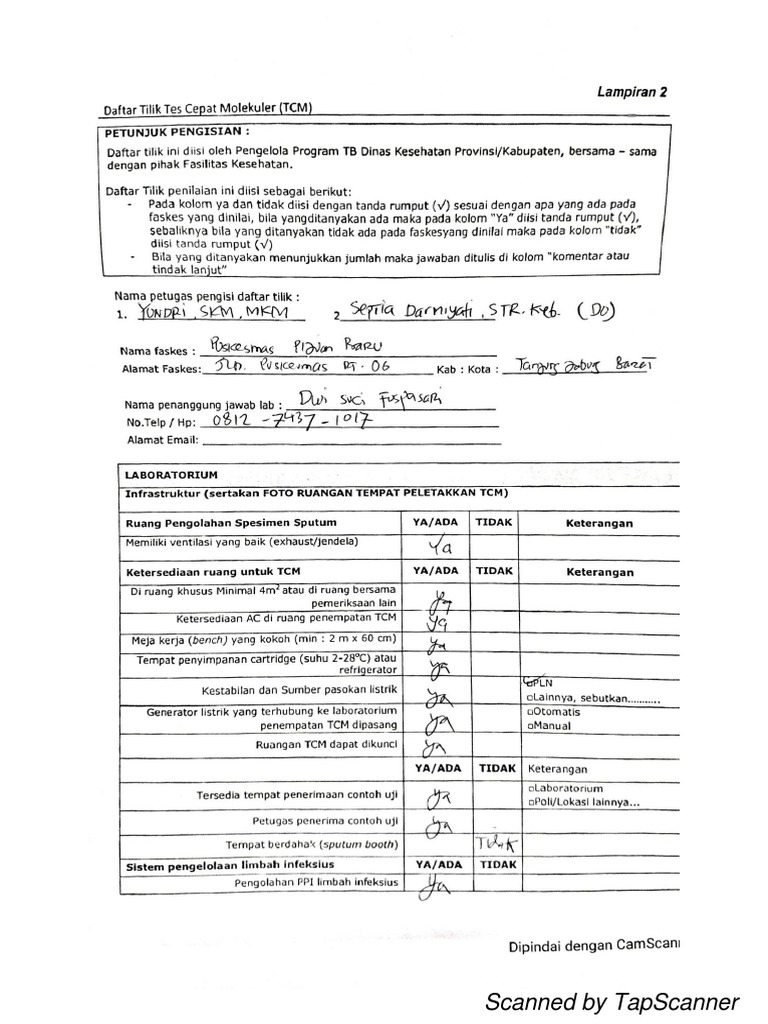 Contoh Usulan Alat TCM | PDF
