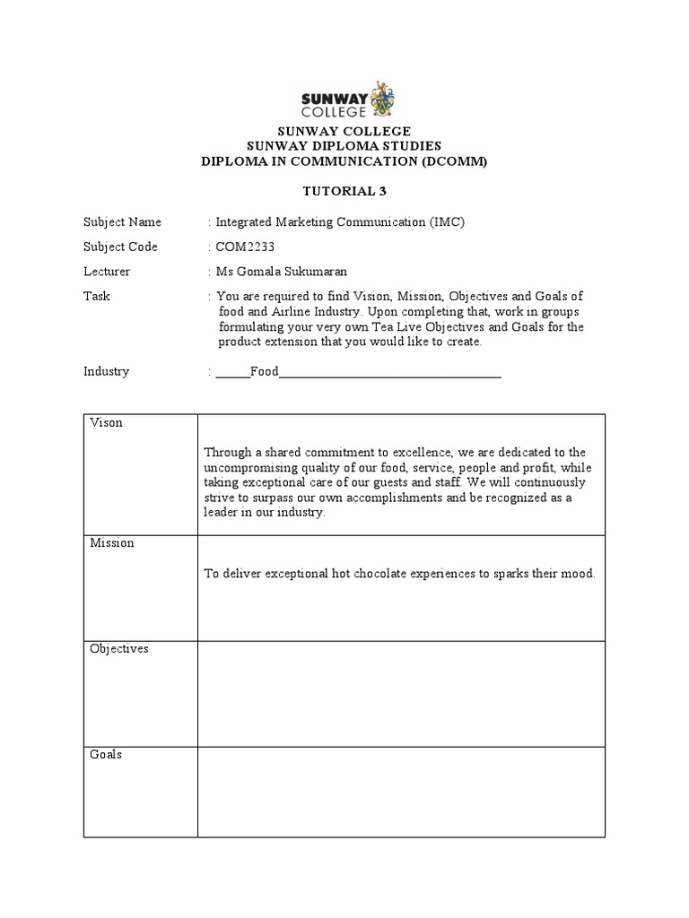 Sunway College Sunway Diploma Studies Diploma in Communication (Dcomm ...