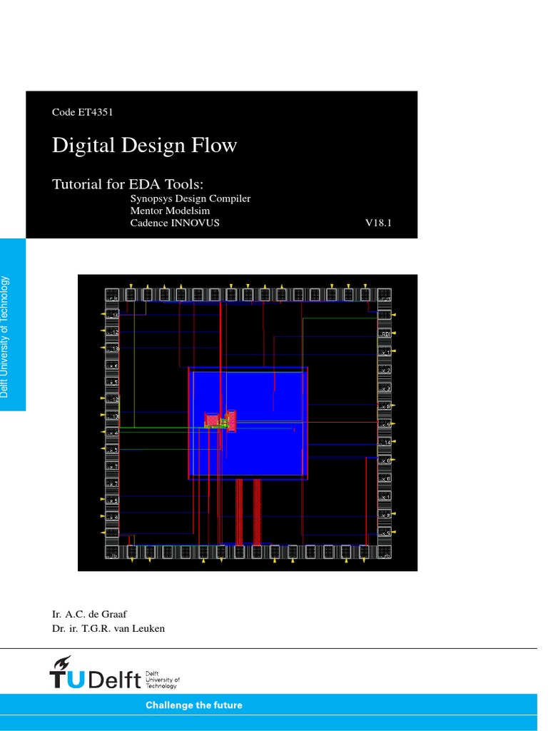 Digital Design Flow: Tutorial For EDA Tools | PDF | Hardware ...