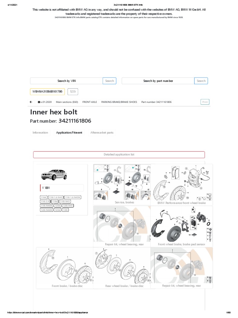 BMW ETK Info | PDF | Car Manufacturers Of Germany | Luxury Brands