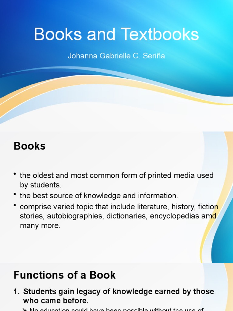 Books and Textbooks | PDF | Textbook | Books