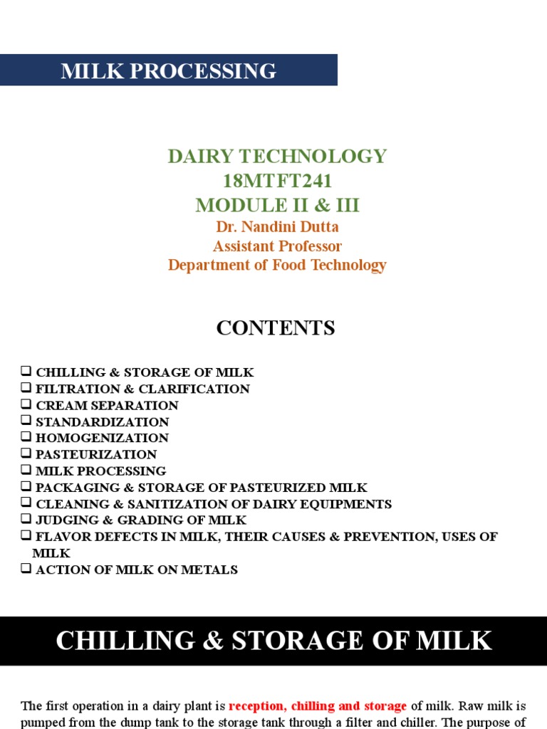 Filtration and Clarification in Milk Processing | PDF | Milk | Filtration