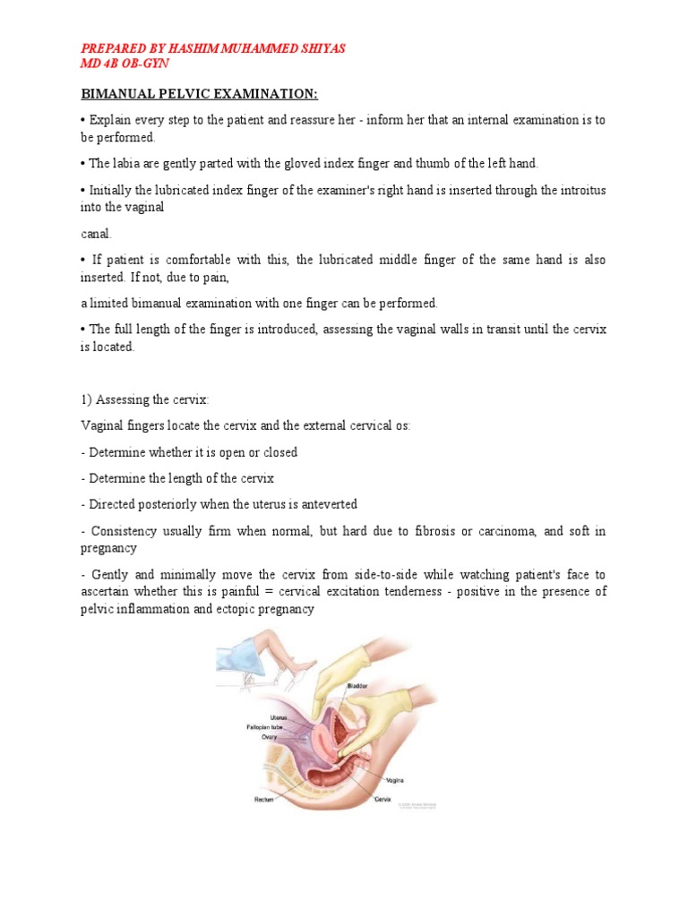 A Comprehensive Guide to Bimanual Pelvic Examination, Pap Smear, and ...