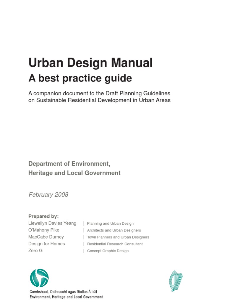 Urban Design Manual: A Best Practice Guide | PDF | Urban Design ...