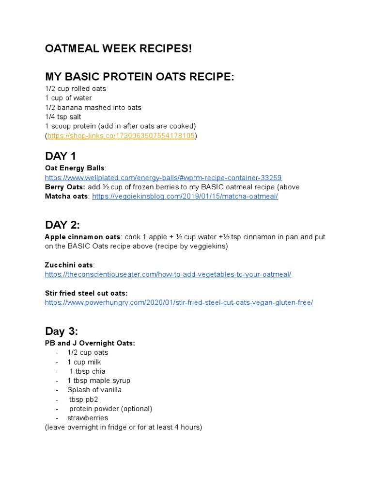 Oats Oats Oats | PDF | Oatmeal | Cakes