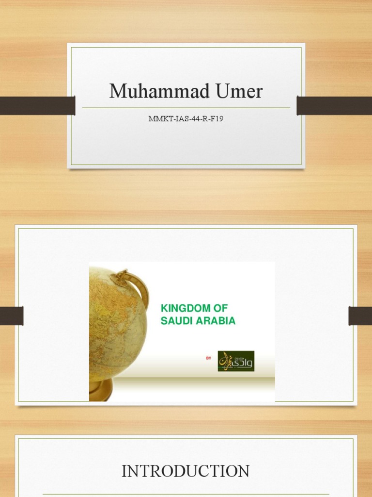 Saudi Arabia | PDF